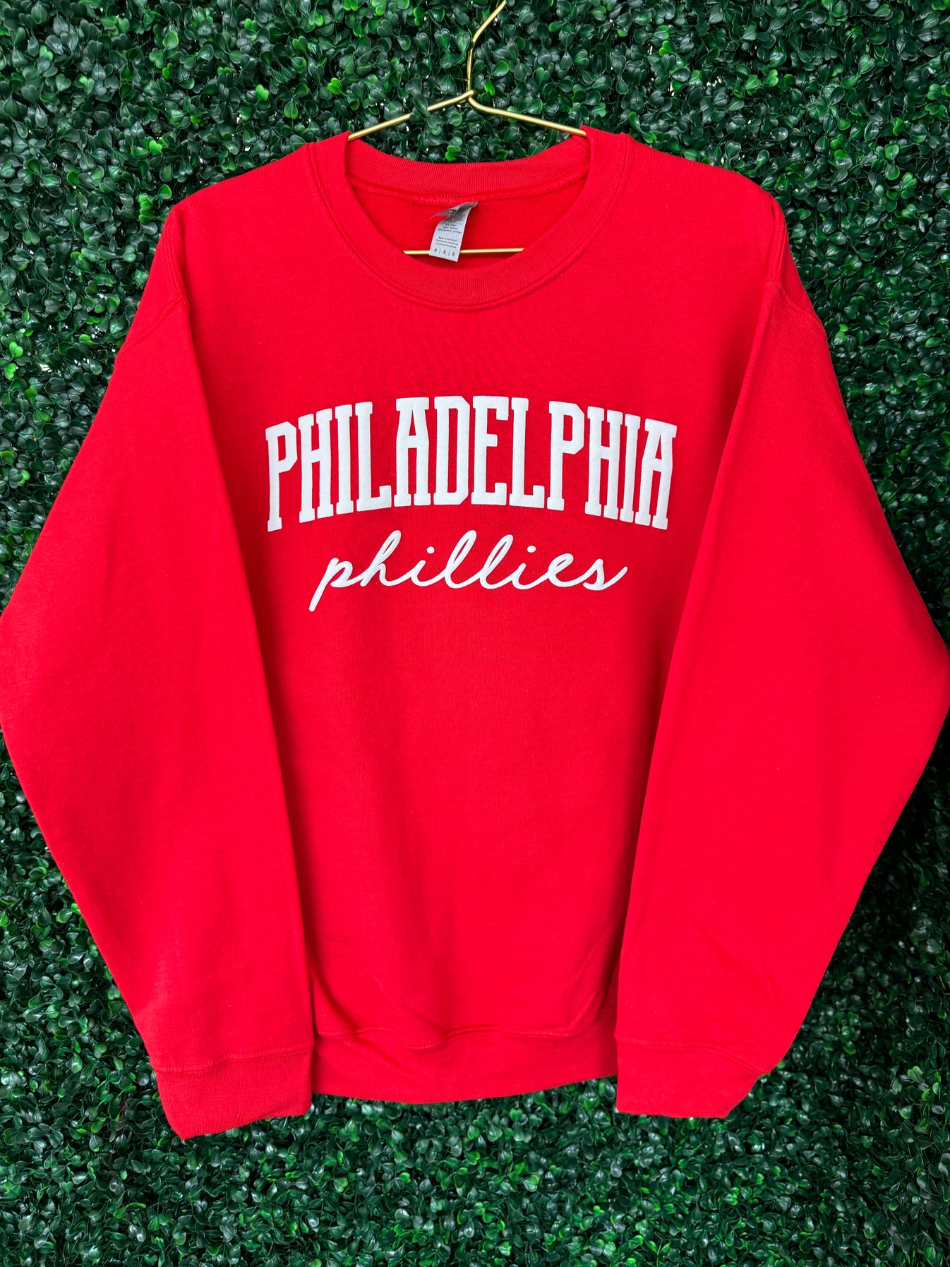 Philadelphia // Phillies Puff Crewneck Sweatshirt – Minor Details Philly