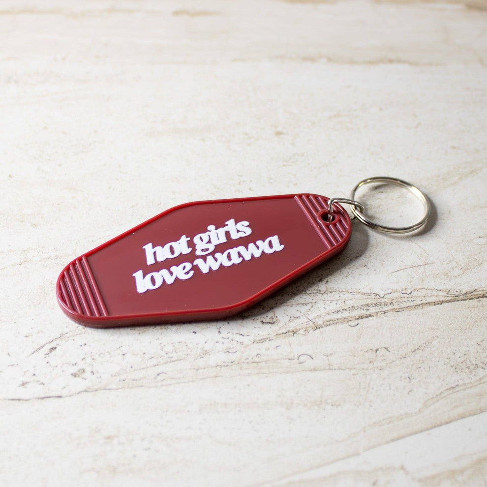 Hot Girls Love Wawa Keychain – Minor Details Philly
