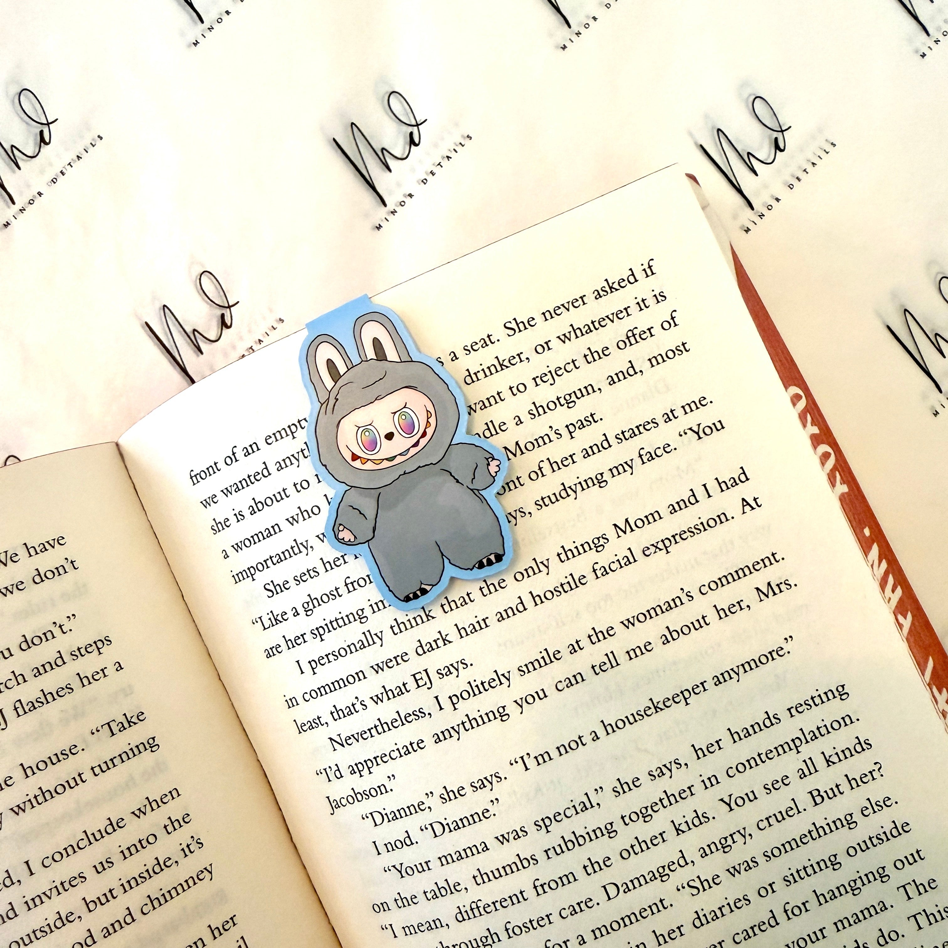 Labubu Magnetic Bookmark – Minor Details Philly