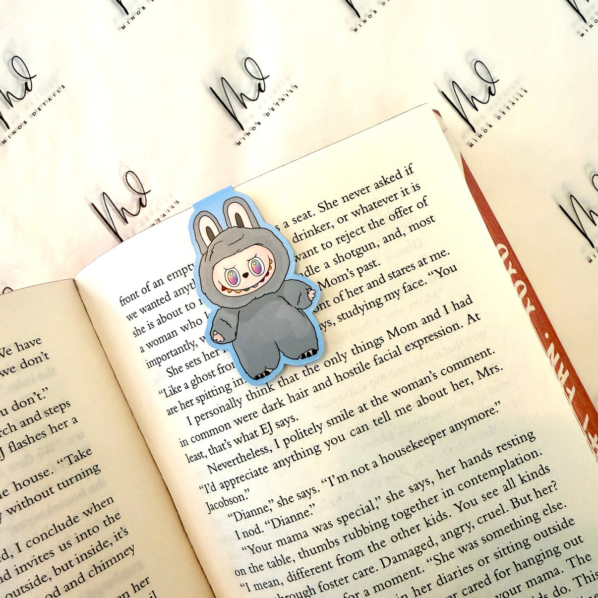 Labubu Magnetic Bookmark – Minor Details Philly