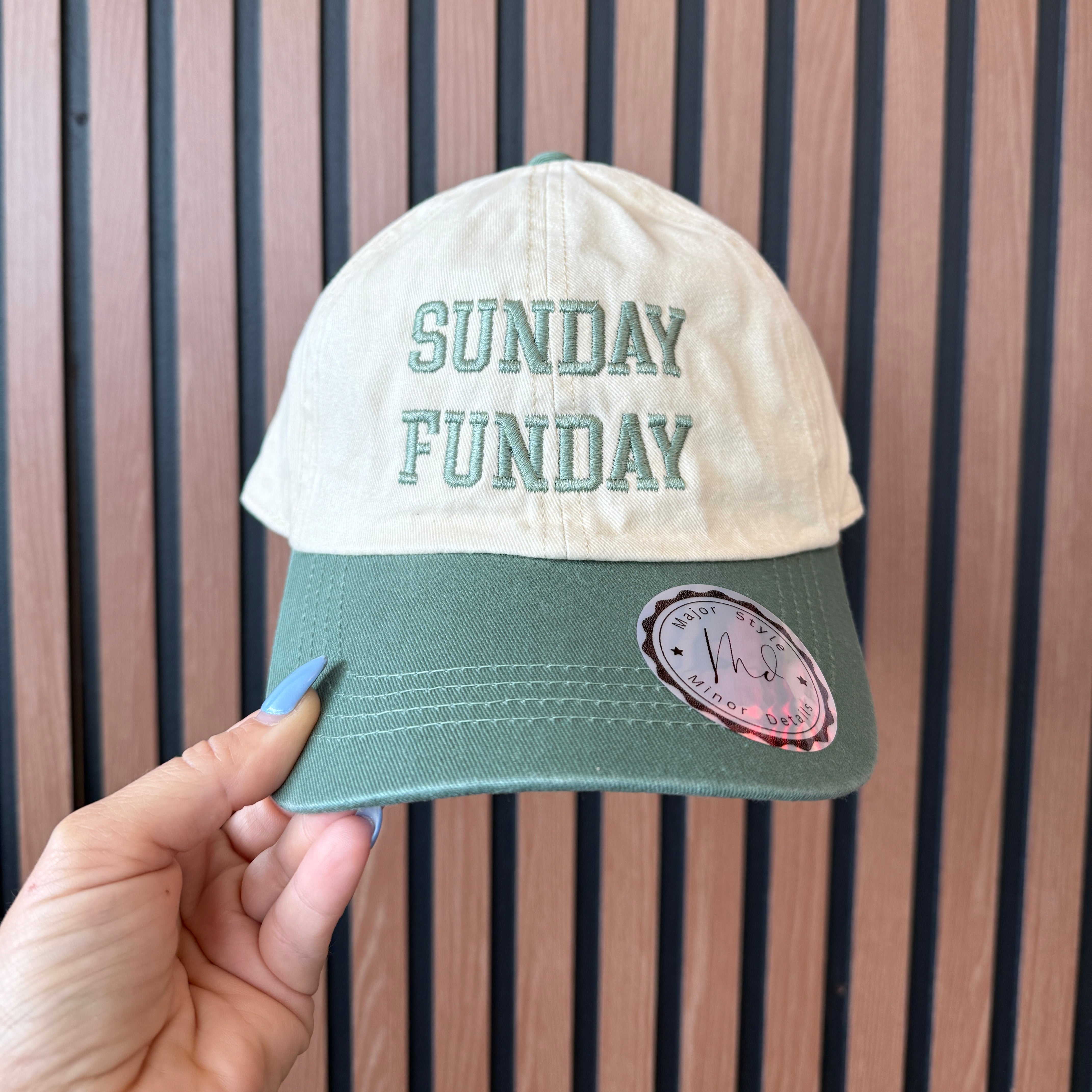 Sunday Funday Baseball Hat – Minor Details Philly